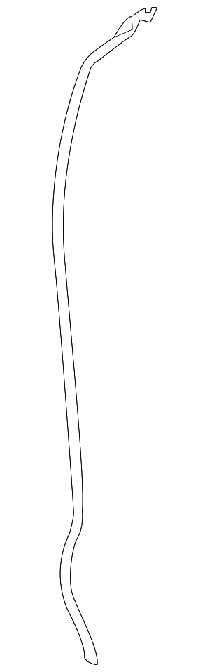 67896-0E020 - Weatherstrip - 2014-2019 Toyota Highlander | OEM Genuine ...