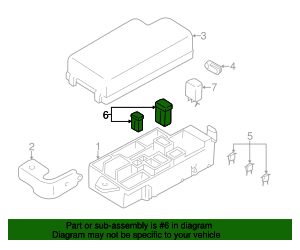 82211FC080 - Fuse 1998-2005 Subaru | Subaru Factory Parts Online