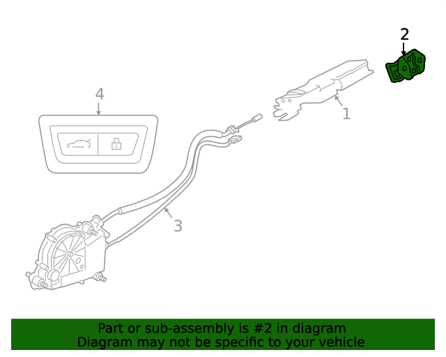 Genuine BMW 51-24-7-473-763 | Striker | FREE Shipping on Most Orders ...