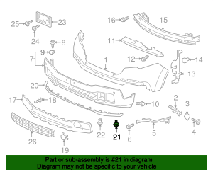 90133-SJA-003 - Lower Deflector Bolt 2016-2021 Honda | Honda Parts Online