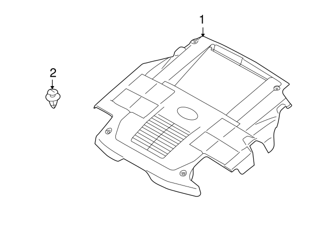 14025AA333 - Engine Cover - 2010-2012 Subaru | Subaru Parts Exchange