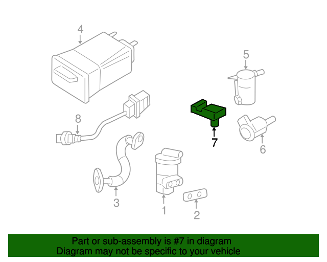 1990-2009 GM Manifold Absolute Pressure Sensor 19418807 GM ...