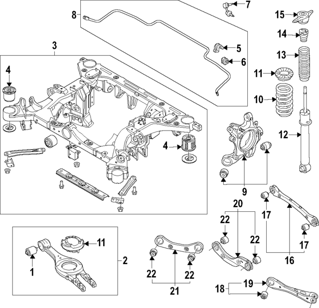 55330-CV000 - Coil Spring 2022-2023 Kia EV6 | Kia.Parts
