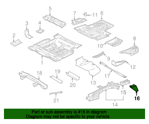 51968-0E020 - Tow Hook 2010-2015 Lexus | AutoNationParts.com
