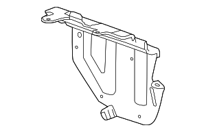 2014-2019 Cadillac Fuel Pipe Shield 12643926 | GMPartsDirect.com