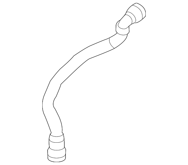 17127576370 - 2008-2019 BMW Coolant Hose (17-12-7-576-370) | BMW of ...