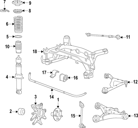 Rear Suspension for 2014 Jaguar F-Type | Haper Jaguar Parts