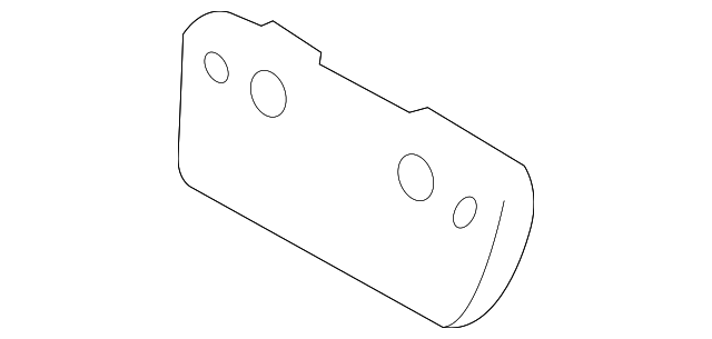 2007-2013 Toyota Tundra Pad, Front Wheel Opening Extension, Left 53852 ...