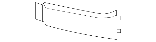 Genuine Toyota Fender Extension Panel (Right, Front) part# 53931-0C901 ...