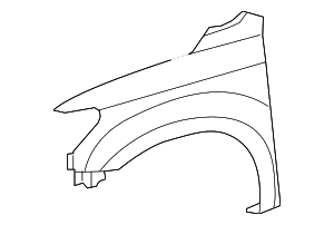 2007-2013 Toyota Tundra Fender 53801-0C190 | Toyota Parts Center