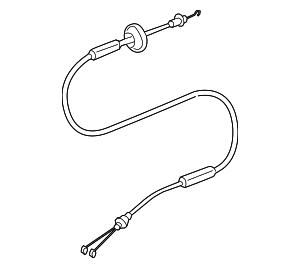 2005-2011 Audi Door Latch Cable 4F0-837-085-A | Audi USA Parts