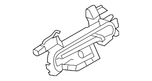 4F0-837-885-D - Handle Base 2005-2011 Audi | Audi OEM Parts