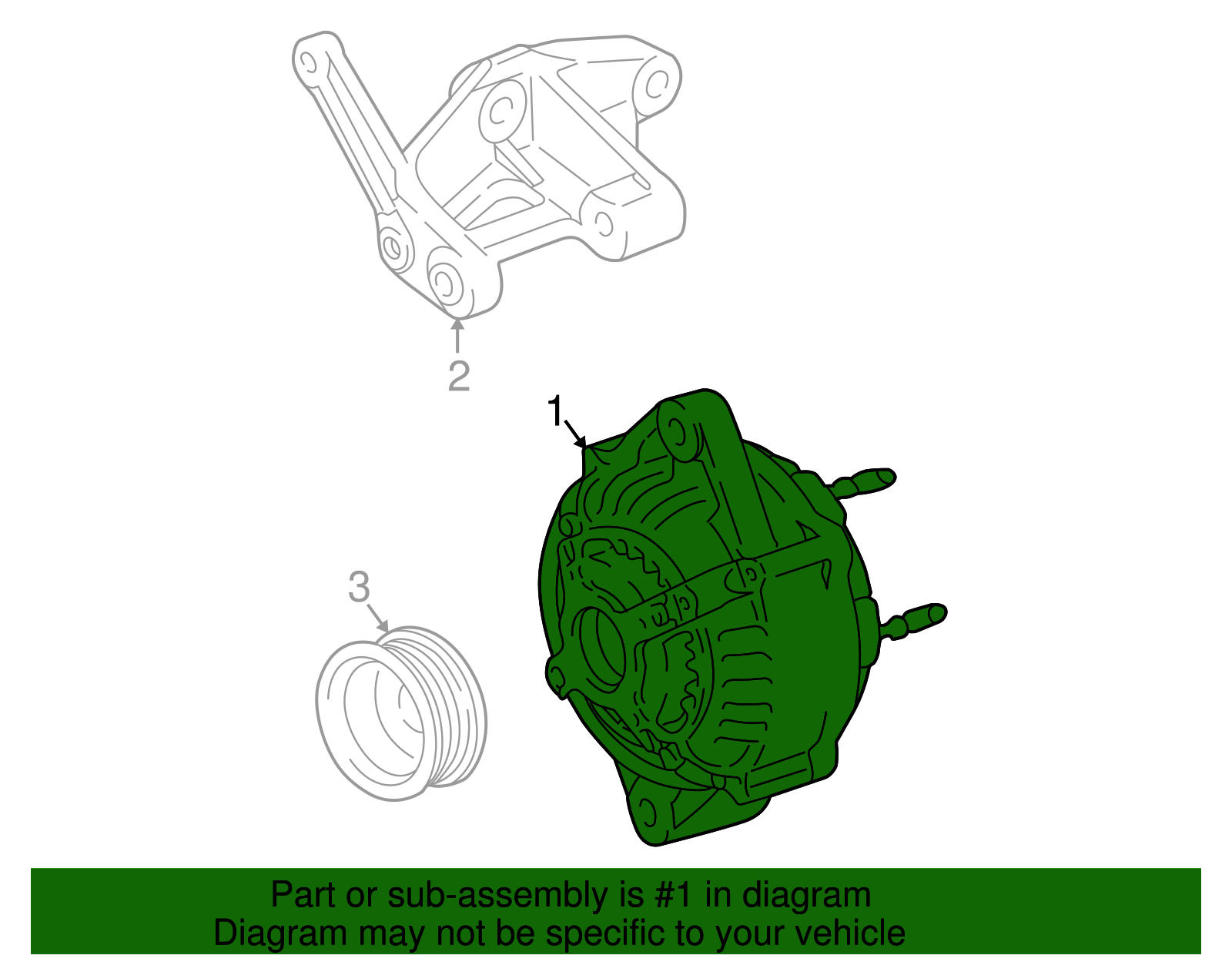 27060-75150-84 - Alternator 1996-1999 Toyota | Longo Toyota Parts
