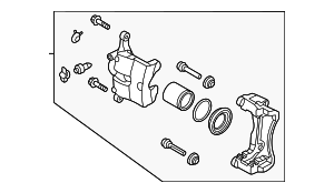 58180-L1A00 - Disc Brake Caliper 2025 Kia K5 | Kia.Parts Store