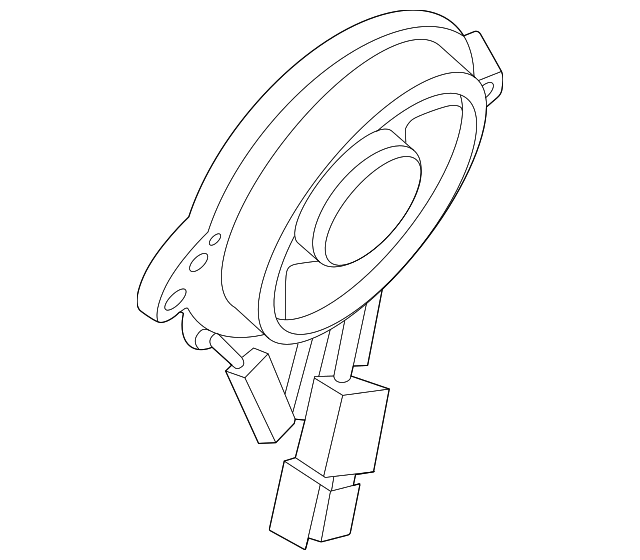 2021-2024 Genesis GV80 Speaker Assembly Middle 96320-T6500 | QuirkParts