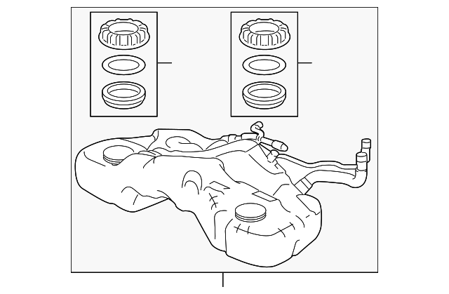 17044-TP7-A10 - Fuel Tank 2014-2015 Honda Crosstour | Honda Parts Online