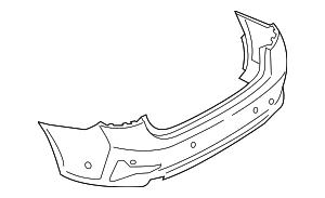 51128493938 - 2019-2022 BMW Bumper Cover (51-12-8-493-938) | BMW of ...