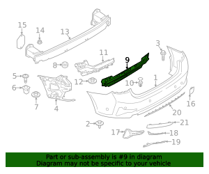 2019-2022 BMW Center Support 51-12-7-428-024 | OEM Parts Online