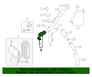 2017-2022 Kia Sportage Inter-Cooler Hose 28283 2GTA5 | OEM Parts Online
