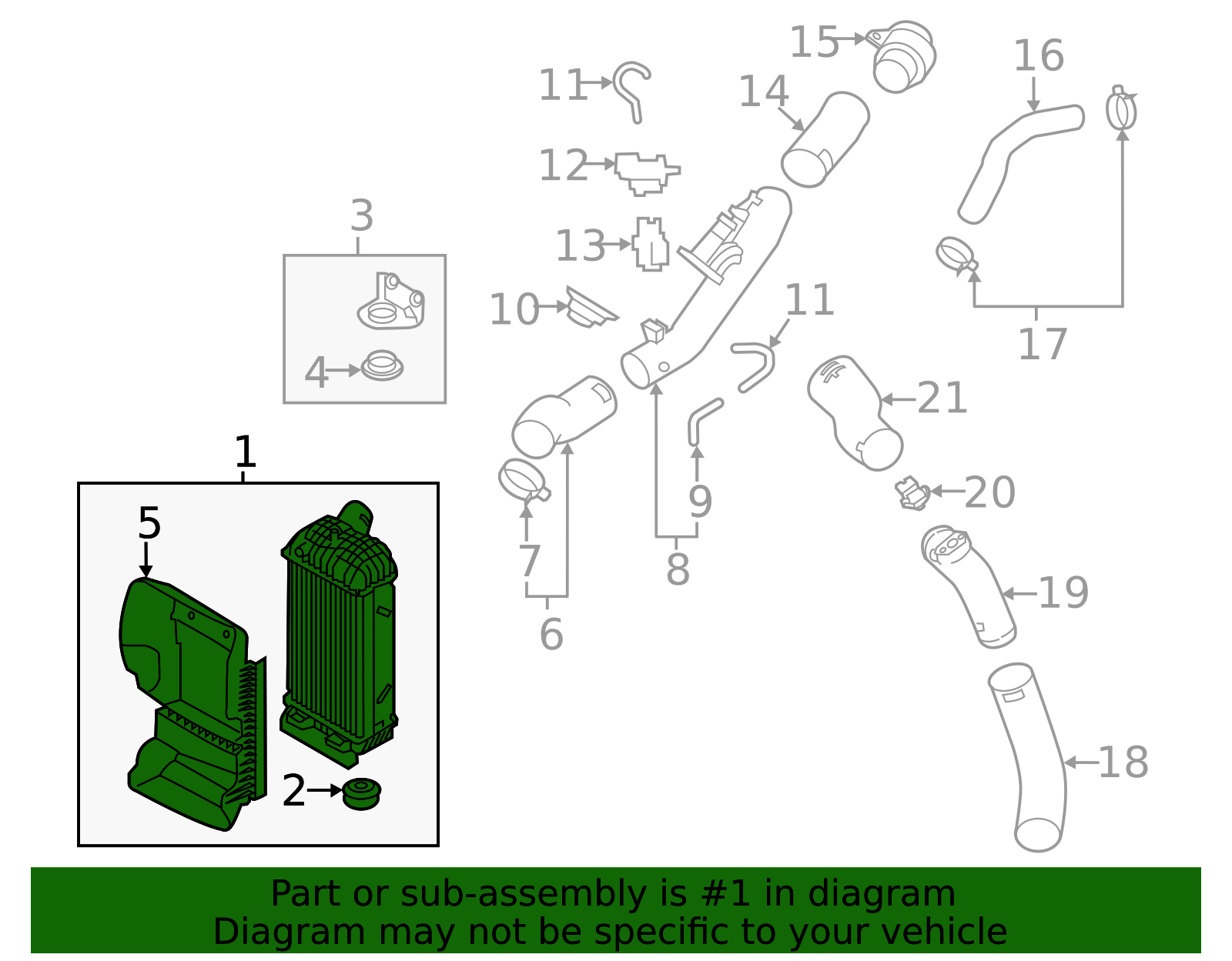 28270-2GTA5 - Inter-Cooler 2016-2022 Kia Sportage | Kia.Parts Store