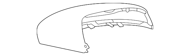 Mirror Cover 463-811-16-00-9999 | Mercedes-Benz Parts