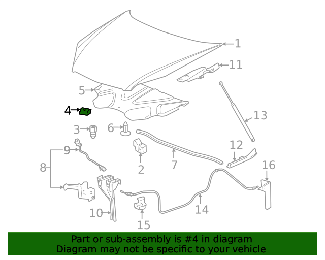 2006-2016 Chevrolet Front End Fascia Bumper 15837687 GM | GMPartsDirect.com