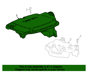 84535596 - Engine Cover 2017-2022 GM | Payne Chevrolet Buick GMC Parts