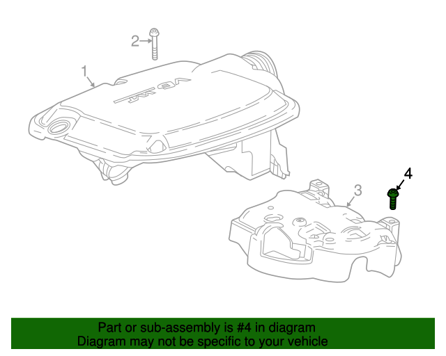 2016-2023 GM Multi-Purpose Bolt 11547321 GM | GMPartsDirect.com