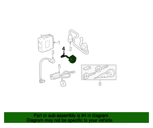 2000-2004 Toyota Avalon Coil 89782-41020 | Toyota Parts Center