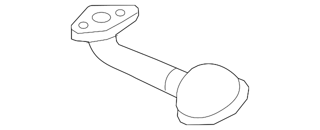 26250-2B000 - Engine Oil Pump Pickup Tube - 2012-2015 Hyundai | World ...