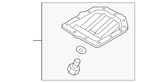 2013-2021 Hyundai Oil Pan 21510-2B700 | OEM Parts Online