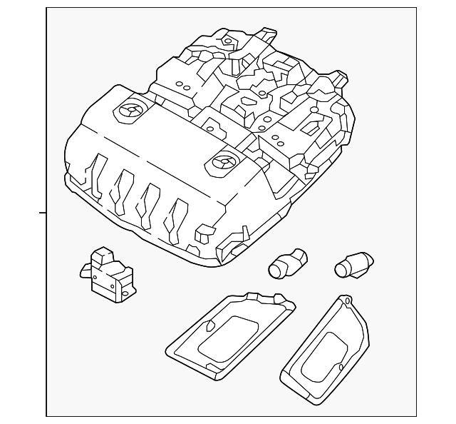 2016-2021 Hyundai Overhead Console 92800-D3000-TTX | QuirkParts