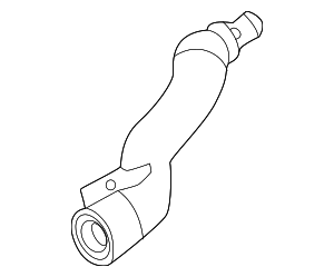 2017-2020 Audi HVAC Heater Hose 8W0-819-334-F | Audi USA Parts