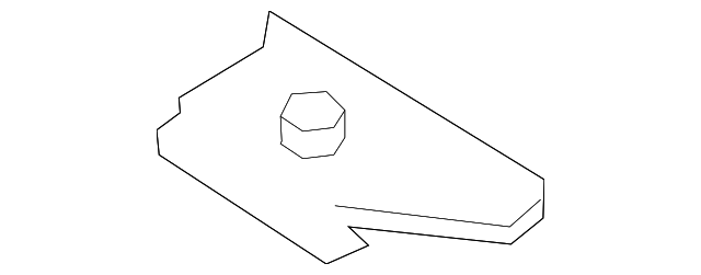 4155400116 - Hold Down Clamp 2016-2019 Smart | Mercedes-Benz USA Parts