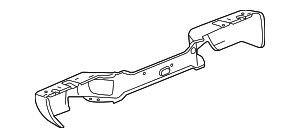 19256706 GM Rear Bumper Impact Bar | GM Parts Store