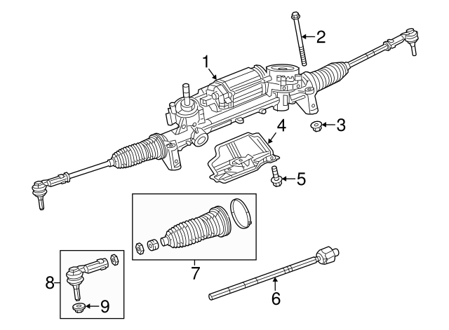 2013-2017 Mopar Heat Shield Screw 6106319AA | TascaParts.com