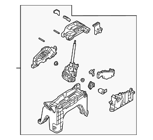 46700-S9200 - Gear Shift Assembly 2020-2024 Kia Telluride | Kia.Parts