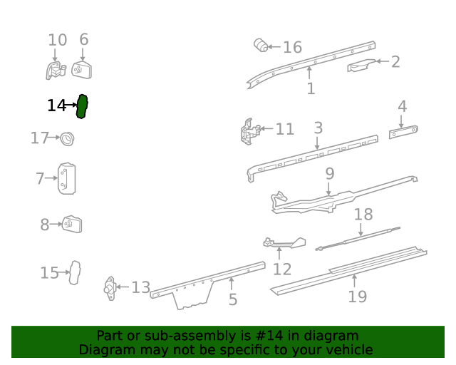 9107662500 - Wedge 2019-2024 Mercedes-Benz | Mercedes-Benz USA Parts