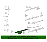 910-730-48-00 - Sliding Door Track Brace 2019-2024 Mercedes-Benz ...