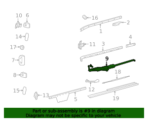 907820400064 - Lower Track 2019-2024 Mercedes-Benz | Mercedes-Benz USA ...