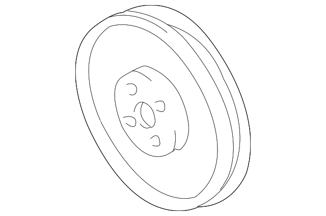 2000-2002 Hyundai Accent Pulley 25221-22600 | OEM Parts Online