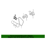 57231-22000 - Power Steering Belt - 1995-2002 Hyundai Accent ...