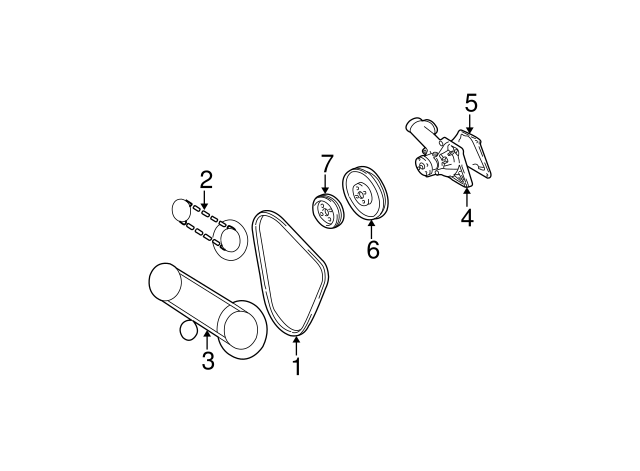 2000-2002 Hyundai Accent Pulley 25221-22600 | OEM Parts Online