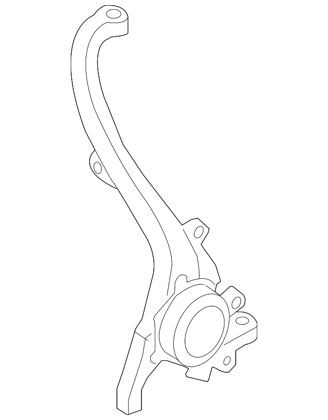 51716-2J002 - Knuckle 2009 Kia Borrego | Kia.Parts Store