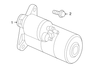 2007-2017 GM Starter 12609317 | GMPartsDirect.com