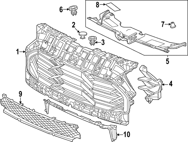 74175-3W0-A00 - Hood Bumper 2023-2024 Honda HR-V | Honda Parts Online