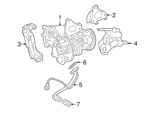 17201-70051 - Turbocharger 2018-2020 Lexus LS500 | Lexus of Stevens ...