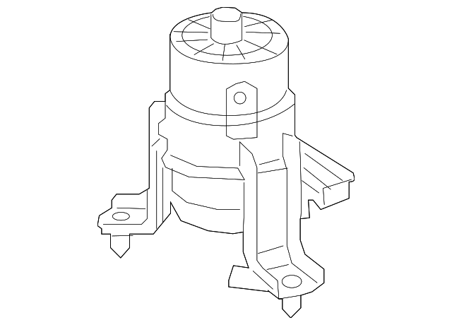 2018-2024 Toyota Front Mount 12361-0P210 | Toyota Parts Center