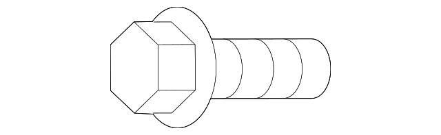 2019-2023 Toyota Front Mount Bracket Upper Bolt 90119-A0440 | Toyota Parts