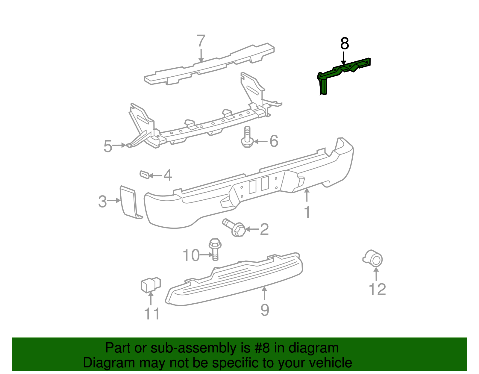 2007-2013 Toyota Tundra Side Extension 52108-0C010 | OEM Parts Online